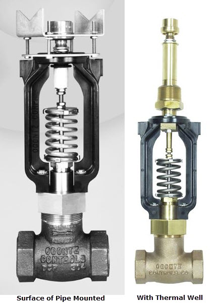 ST/STE Temperature Sensing Control Valves On Ogontz Corp.